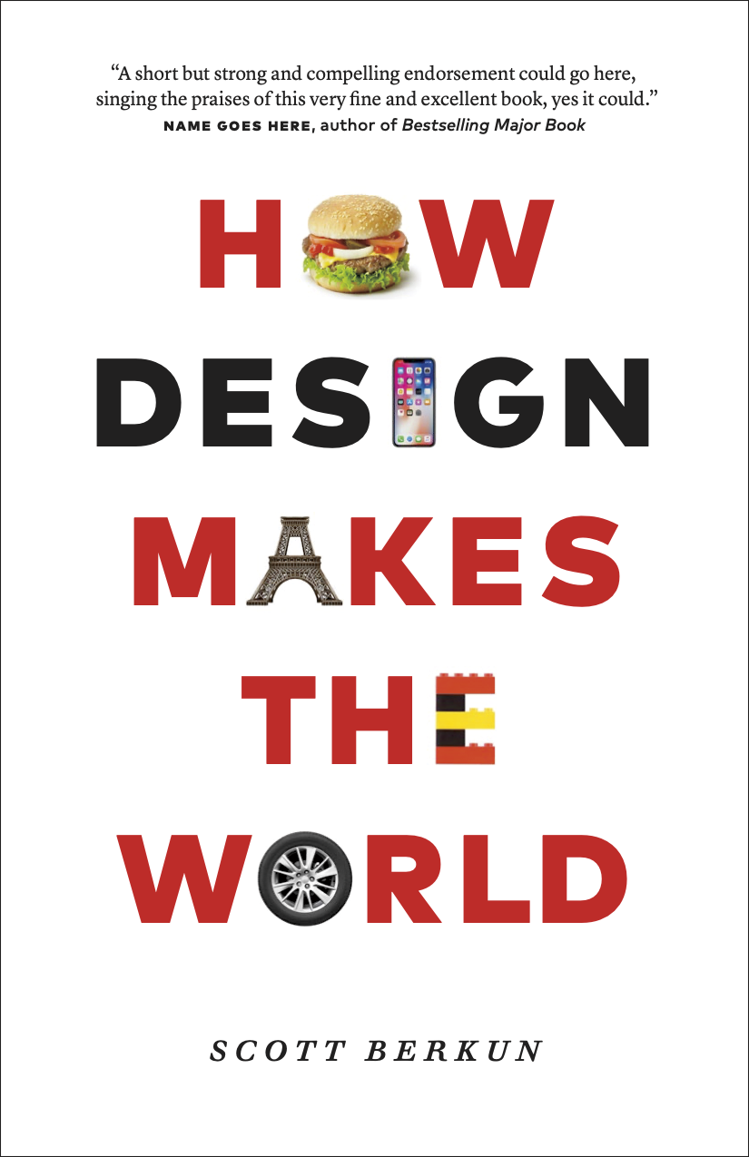 Final Cover Design – How Design MAKES THE WORLD (The book)
